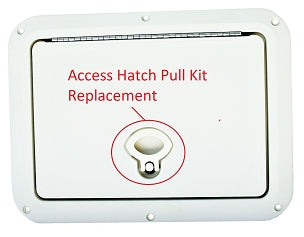 White Flip-Up Door Twist Latch – Replacement Boat Parts