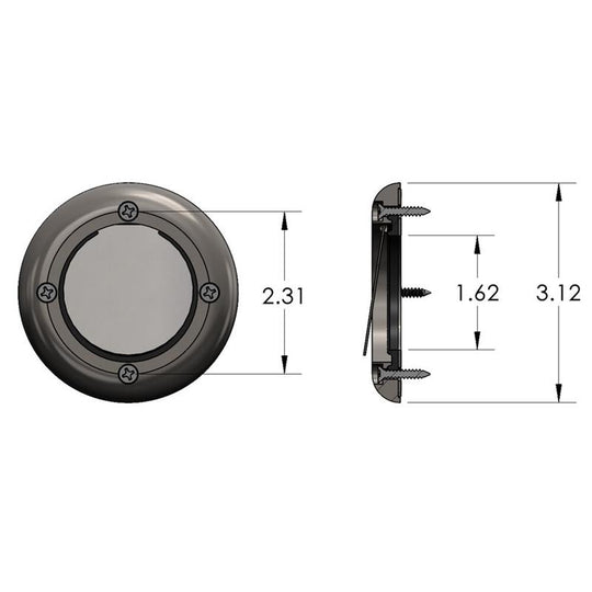 Stainless Steel Scupper Flapper – Replacement Boat Parts